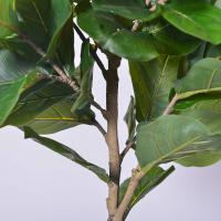 China Artificial Plants Factory 160cm Silk Fake Fiddle Leaf Fig Tree For Realistic Home And Office Decoration Custom Sizes Available for sale