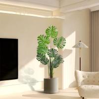 China 4ft 5.3ft 6ft Realistic Artificial Monstera Plant​ For Home And Office Decoration Custom Sizes Available for sale