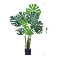 China 4ft 5.3ft 6ft Realistic Artificial Monstera Plant​ For Home And Office Decoration Custom Sizes Available for sale