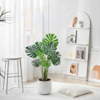 China 4ft 5.3ft 6ft Realistic Artificial Monstera Plant​ For Home And Office Decoration Custom Sizes Available for sale