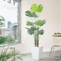 China 4ft 5.3ft 6ft Realistic Artificial Monstera Plant​ For Home And Office Decoration Custom Sizes Available for sale