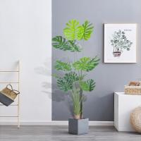 China 4ft 5.3ft 6ft Realistic Artificial Monstera Plant​ For Home And Office Decoration Custom Sizes Available for sale