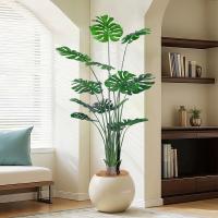 China artificial plants manufacturers​ Lifelike Realism 6ft monstera plant​ for Home and Office Decoration for sale