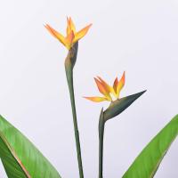 China artificial plant manufacturer 150cm artificial bird of paradise plant with realistic flower for indoor decoration for sale