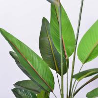 China artificial plant manufacturer 150cm artificial bird of paradise plant with realistic flower for indoor decoration for sale