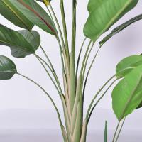 China artificial plant manufacturer 150cm artificial bird of paradise plant with realistic flower for indoor decoration for sale