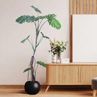 China 140cm/ 170cm faux monstera plant​ with Aerial Roots | Single Stem Silk Plant | Hotel Lobby Tree | Factory Direct for sale