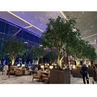 China 10-13ft Customizable Large Artificial Banyan Ficus Tree With Dense Canopy - Lobby Centerpiece For Commercial Spaces for sale