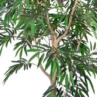 China Factory Sale 280cm artificial potted plant faux weeping fig tree for Elegant Indoor decoration for sale