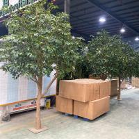 China 8.2ft 250cm Silk 8 Ft Artificial Ficus Tree ​Faux Plant For Outdoor Home Wedding Parties Decoration for sale