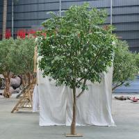 China 8.2ft 250cm Silk 8 Ft Artificial Ficus Tree ​Faux Plant For Outdoor Home Wedding Parties Decoration for sale
