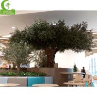 China Large Artificial Tree Decorative PlantWedding Giant Faux Olive Tree For Indoor Decoration Silk Plants Luxurious Mall Decoration for sale