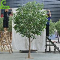 China Factory Price Custom Large Green Ficus Tree Look Natural Fake Olive Tree Artificial Big Banyan Tree for Indoor Home Hotel for sale