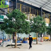 China Factory Price Custom Large Green Ficus Tree Look Natural Fake Olive Tree Artificial Big Banyan Tree for Indoor Home Hotel for sale