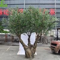 China Customized Large Olive Artifical Tree Simulation Indoor Restaurant Decoration for sale