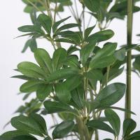 China 47in 59in 70inTall Real Touch Artificial Schefflera Tree Green Potted Schefflera Plant For Home Decoration for sale
