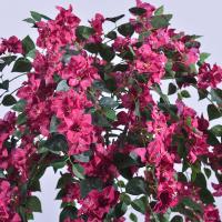 China Haihong New Products Artificial Bougainvillea Flower Tree 4ft 6ft Fake Potted Bougainvillea Artificial for Home Hotel Decor for sale