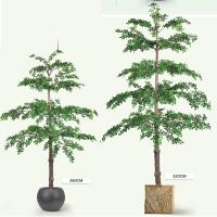 China Artificial Terminalia Tree 180cm 260cm 320cm | Large Faux Tree for Hotel & Commercial Landscaping | Indoor Outdoor Decor for sale