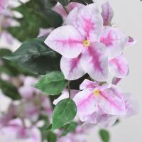 China Artificial Bougainvillea Tree with Flower in Plastic Pot for Front Porch Home Office Garden Party Decoration for sale