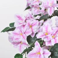 China Artificial Bougainvillea Tree with Flower in Plastic Pot for Front Porch Home Office Garden Party Decoration for sale