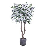China Wholesale 220cm Artificial Bougainvillea Plant - Model B White - Haihong Factory Direct | Realistic Outdoor Decor | Bulk Supply for Landscaping for sale