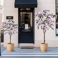 China Wholesale 150cm 180cm Artificial Bougainvillea Tree - Model C Light Pink | Haihong Factory Direct | UV Resistant Artificial Flowers | Bulk Decor for sale