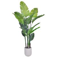 China Bulk Buy Artificial Plants Realistic Traveler Palm Tree Indoor Plants Artificial Banana Palm for Home Living Room Decor for sale