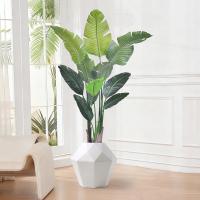 China Bulk Buy Artificial Plants Realistic Traveler Palm Tree Indoor Plants Artificial Banana Palm for Home Living Room Decor for sale
