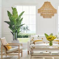 China Bulk Buy Artificial Plants Realistic Traveler Palm Tree Indoor Plants Artificial Banana Palm for Home Living Room Decor for sale