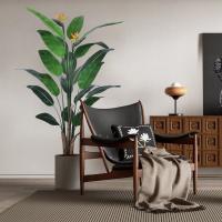 China Haihong Factory Wholesale Plastic Decorative Plants 4ft 6ft Bird of Paradise Artificial Plant for Home Cafe Shop Decoration for sale
