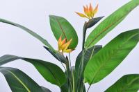 China Haihong Factory Wholesale Plastic Decorative Plants 4ft 6ft Bird of Paradise Artificial Plant for Home Cafe Shop Decoration for sale