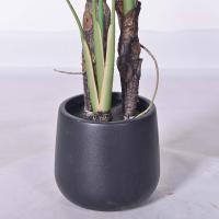China haihong Artificial plant Silk Bird of Paradise Tropical Palm Tree Potted Plant for Decor for sale