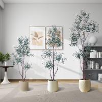 China Wholesale Premium Artificial Olive Tree - UV Resistant Real Touch Leaves in 5FT 6FT 7FT for Hotel Lobby & Office Decor for sale