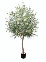 China Hot Selling Artificial Plant Combining Potted Olive Trees High Quality Ornamental Olive Tree Artificial for Interior Decor for sale