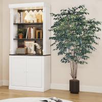 China Large 280 cm 250cm Anti-Ultraviolet Large Fake Plants Banyan Tree Bonsai Plant Plastic Garden Supplies for Home Garden for sale