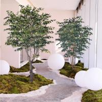 China Large 280 cm 250cm Anti-Ultraviolet Large Fake Plants Banyan Tree Bonsai Plant Plastic Garden Supplies for Home Garden for sale