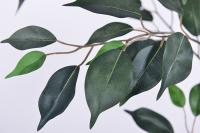 China Indoor/Outdoor UV Protected Artificial Plants Banyan Tree High-Fidelity PE Decorative Art High-Low Leaves for Easter Home Decor for sale