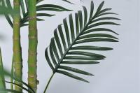 China wholesale 150cm Artificial Tropical Palm Hawaii Palm Plant Potted Faux Green Plants For Indoor Decoration for sale