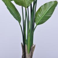 China Large Real Touch Artificial Traveler's Banana Tree | Lifelike Faux Traveler's Palm Tree for Tropical Indoor & Office Decor for sale