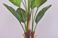 China Wholesale Artificial Plants Simulation Traveler's Banana Tree with Natural Palm Fiber Bark | Factory Direct Faux Tropical Greenery for Commercial Landscape for sale