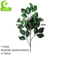 China Rain Resistant 190cm  Artificial Tree Branches With 63pcs Leaves for sale