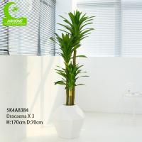 China Anti UV 1.7m Synthetic Plants For Indoors , Tall Artificial Grass Easy To Care for sale