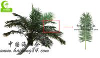 China All season 400cm Height Artificial Tropical Tree , Large Artificial Outdoor Trees Durable for sale