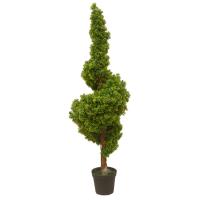 China Special Design Artificial Topiary Tree , 6ft Fake Plant Single Trunk for sale