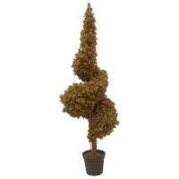 China Special Design Artificial Topiary Tree , 6ft Fake Plant Single Trunk for sale