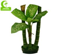 China Diy Artificial Bonsai Tree Real Touch Artificial Diffenbachia for sale