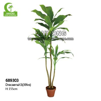 China Cornstalk Cracaena High Quality Artificial Dracaena With Real Touch Leaves For Hot Sale for sale