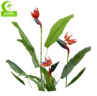 China Hot Sale Artificial Bird Of Paradise Tree With Real Touch Leaves for sale