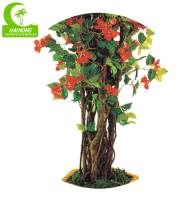 China Look Real Small Artificial Plants In Pots With Flower Tree for sale