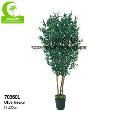China High Simulation 225cm Artificial Foliage Tree For Indoor Decoration for sale